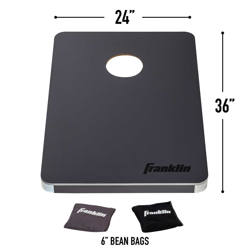 FRANKLIN PROFESSIONAL CORNHOLE SET 36 IN (BLACK) – Sidelines Sports